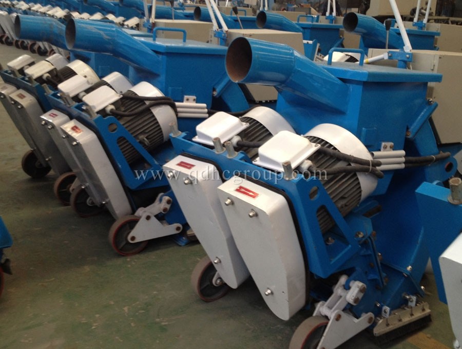 Steel bridge deck shot blasting machine-Qingdao Huachuan Machinery Co ...